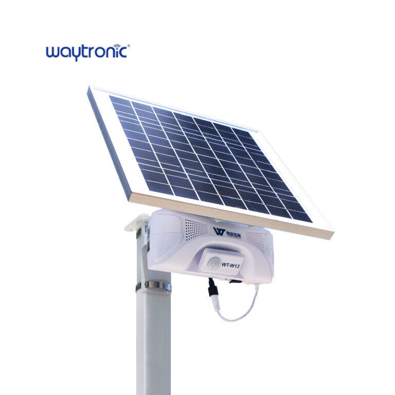 Outdoor Solar Motion Sensor - Waytronic Motion Sensor Alarm Manufacturer