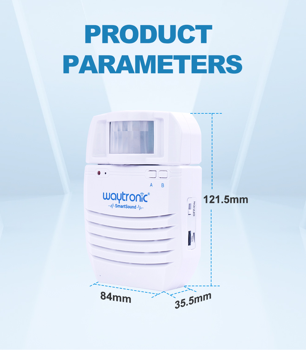 PIR Motion Sensor Activated Audio Player (WT-S11) - Waytronic Motion ...