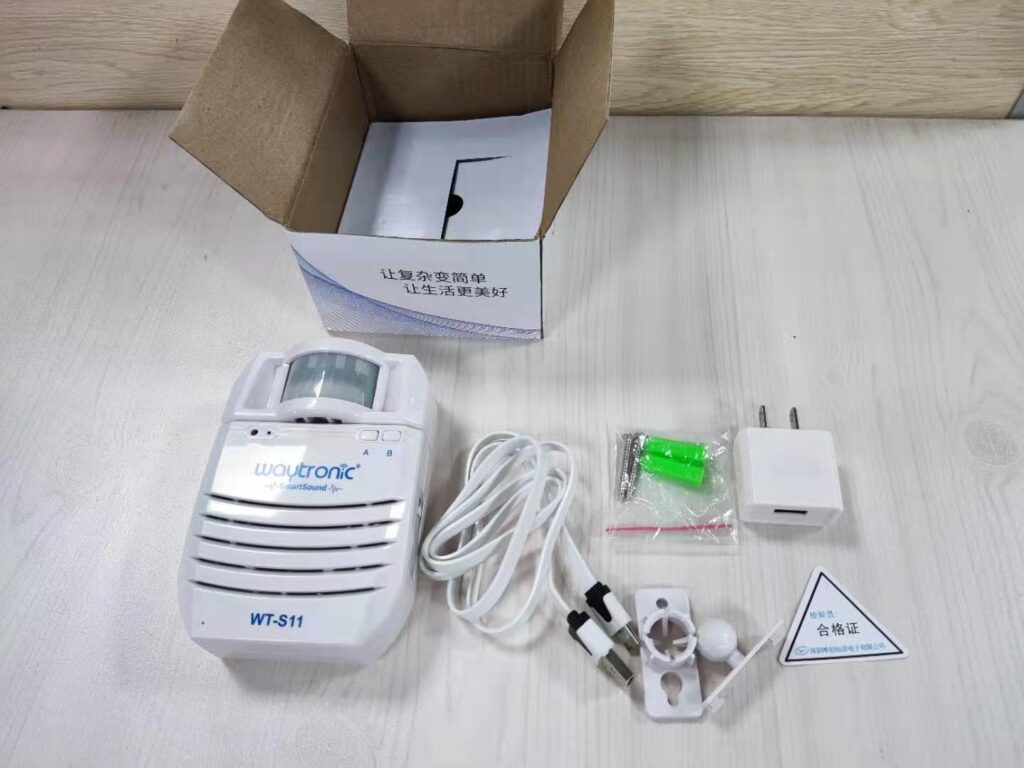 PIR Motion Sensor Activated Audio Player (WT-S11) - Waytronic Motion ...