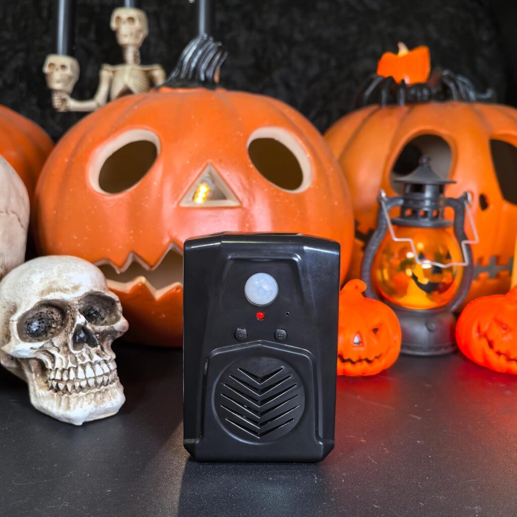 Haunted House Scream Box Speaker - Waytronic Motion Sensor Alarm ...